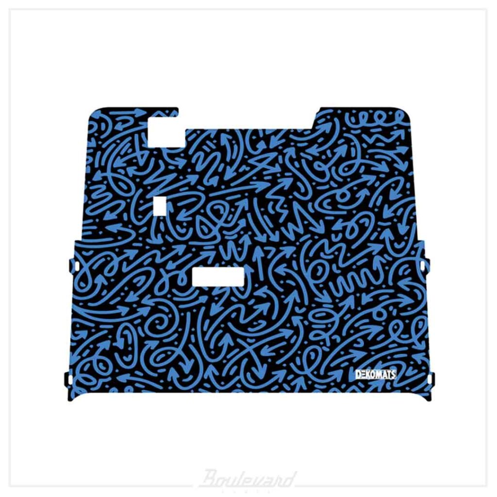 Dekomats: Blue Pen n' Paper Design | Boulevard Carts