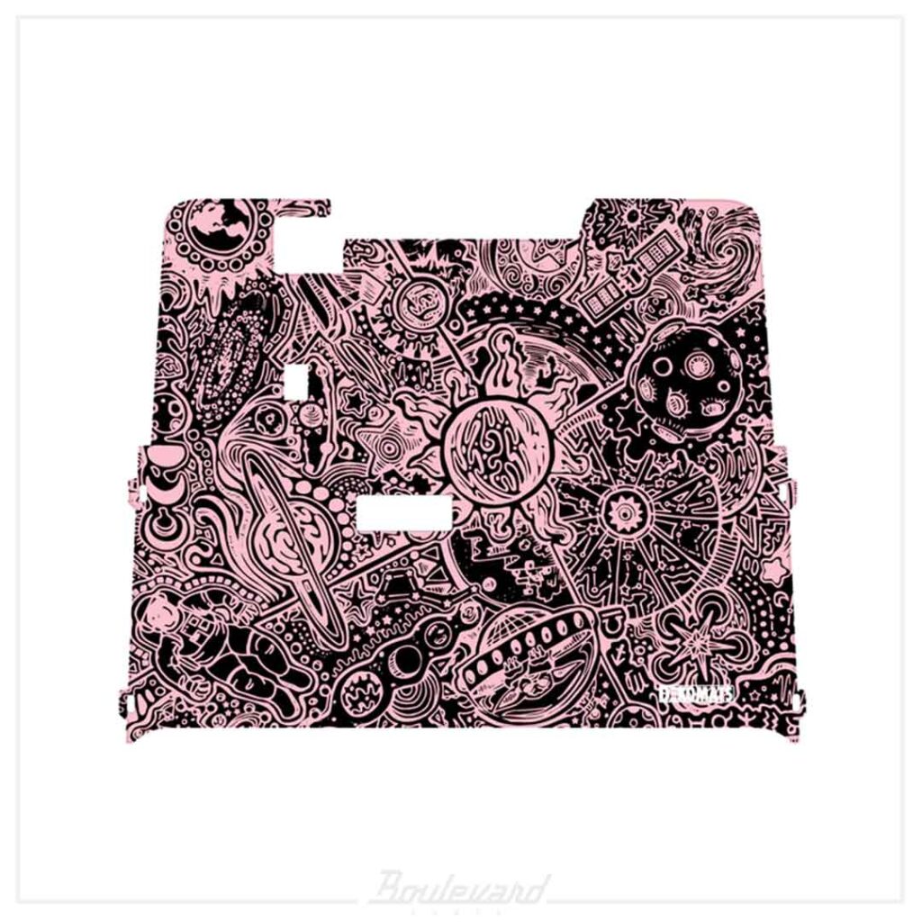 Dekomats: Pink Astro Design | Boulevard Carts