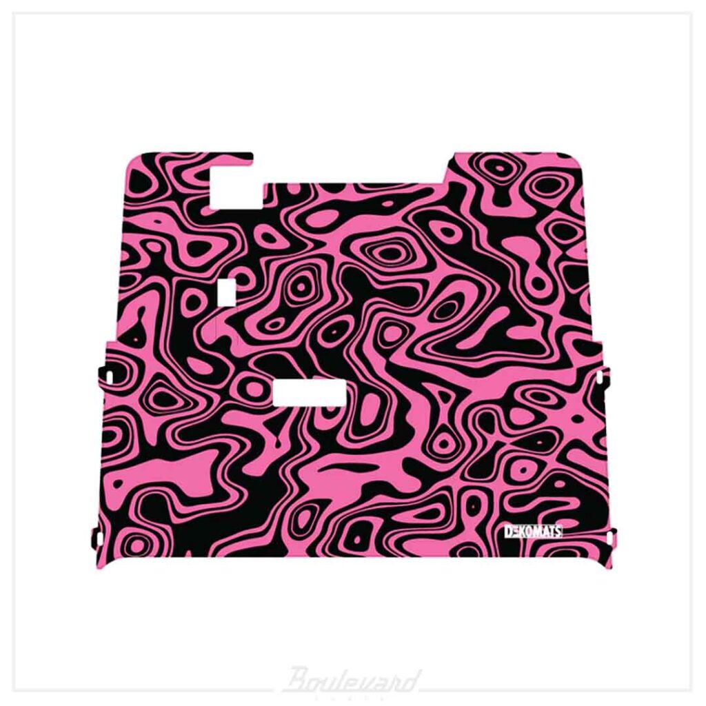 Dekomats: Pink Topo Design | Boulevard Carts