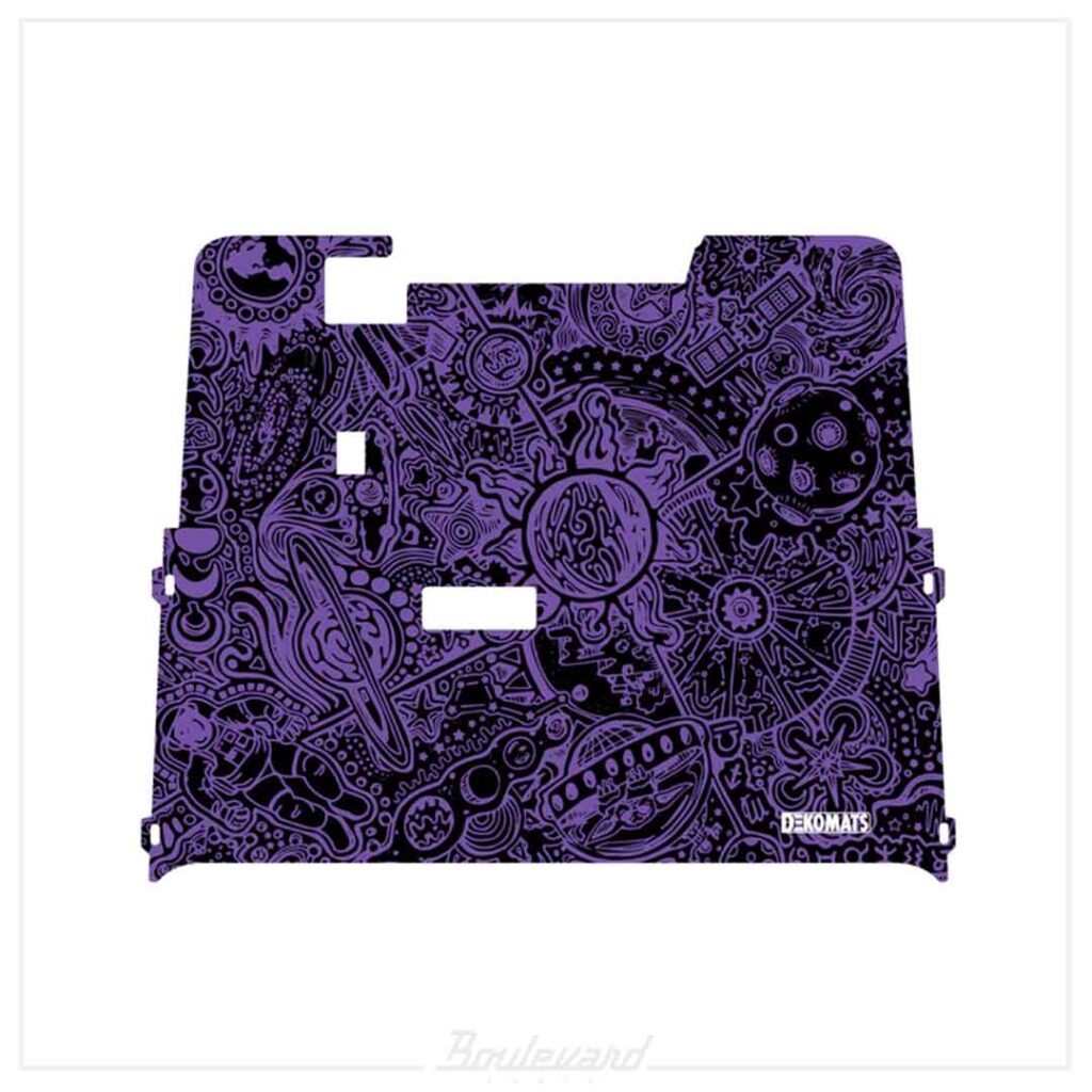 Dekomats: Purple Astro Design | Boulevard Carts