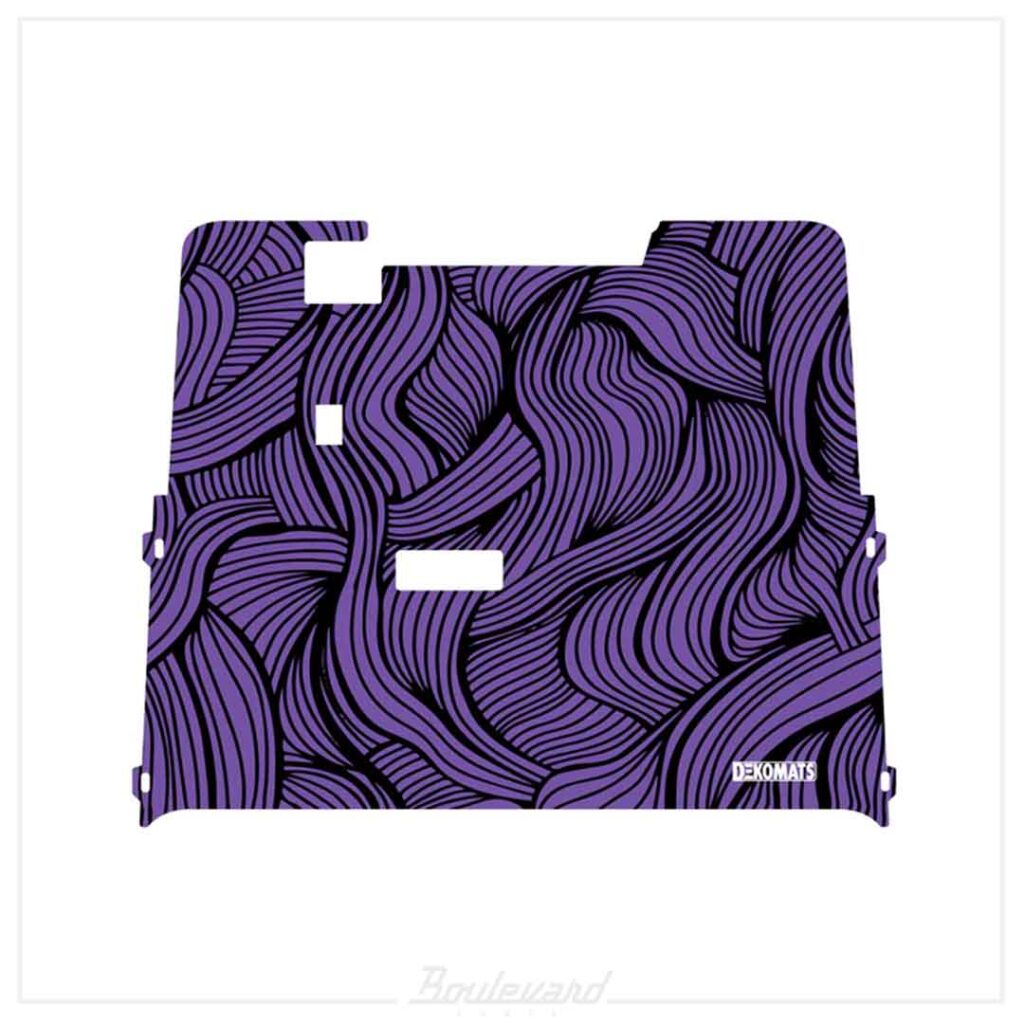 Dekomats: Purple Intertwined Design | Boulevard Carts