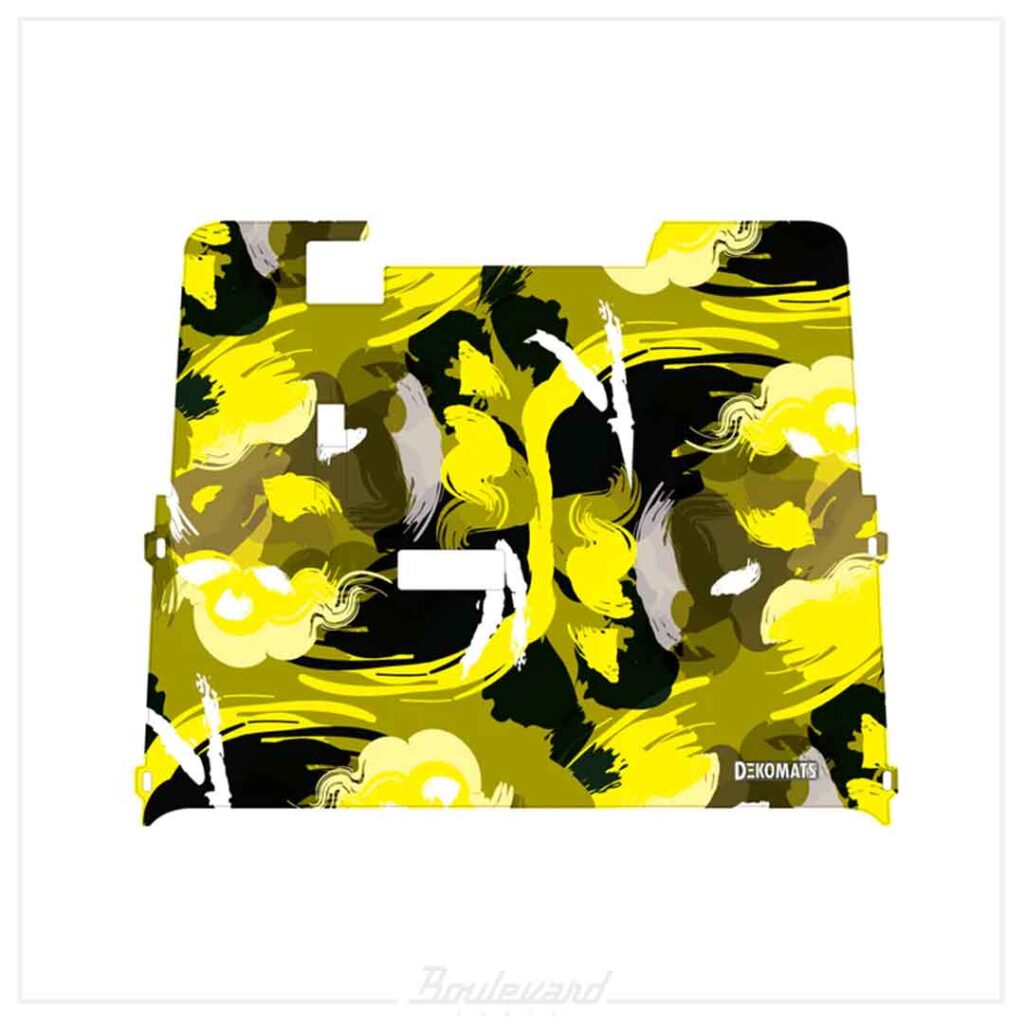 Dekomats: Yellow Wetwork Design | Boulevard Carts
